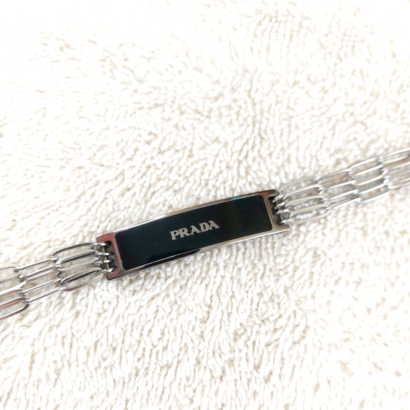 Prada | Jewelry | Sale Authentic Prada Name Plate | Poshmark